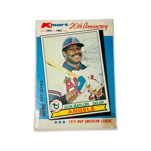 Topps | Other | 982 Topps Kmart 2th Anniversary 35 Don Baylor ...